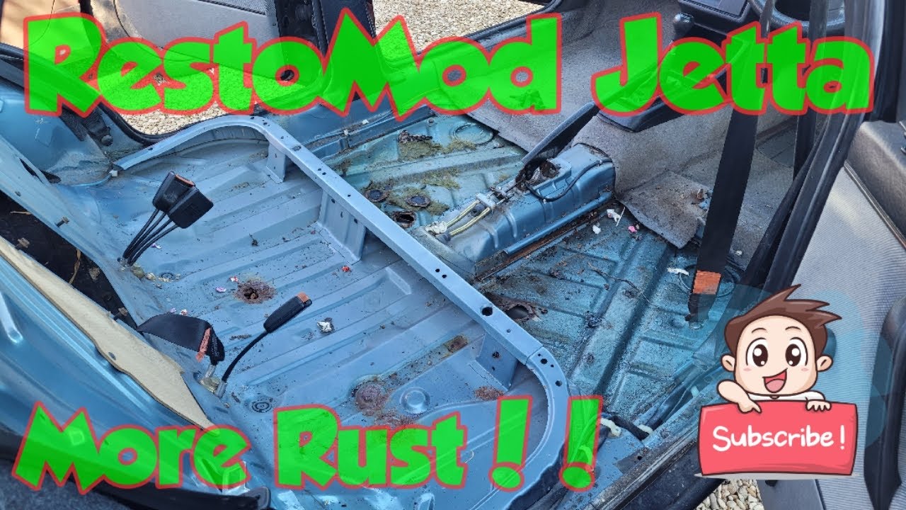 RestoMod VW Jetta Mk2 - Wet Floor = Rust! - YouTube