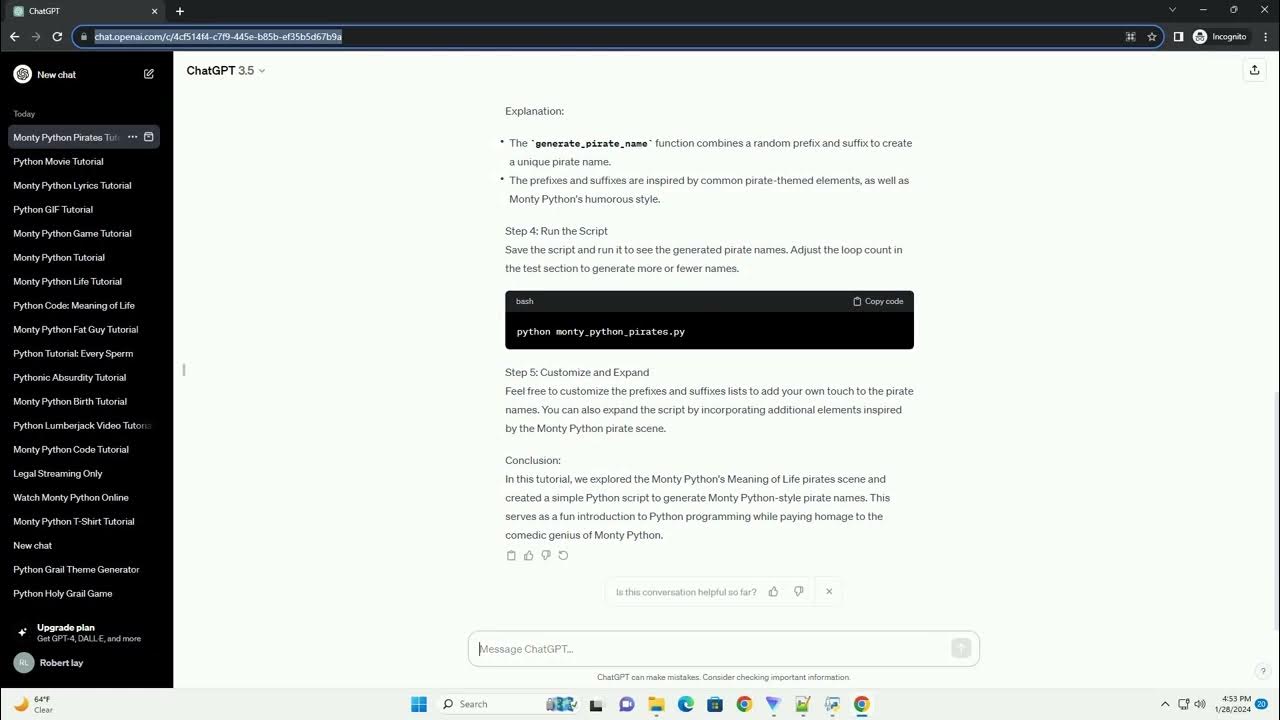 monty python meaning of life pirates - YouTube