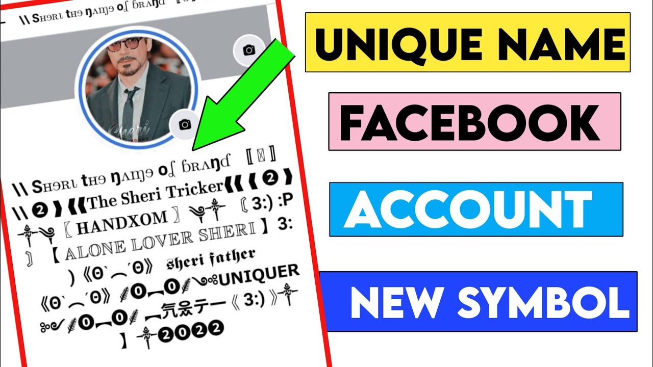 how to make unique name in facebook | how to make unique name facebook ...