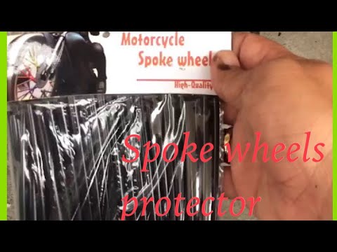 how to install spokes protector | motorstar zest x-110 (EP12) - YouTube