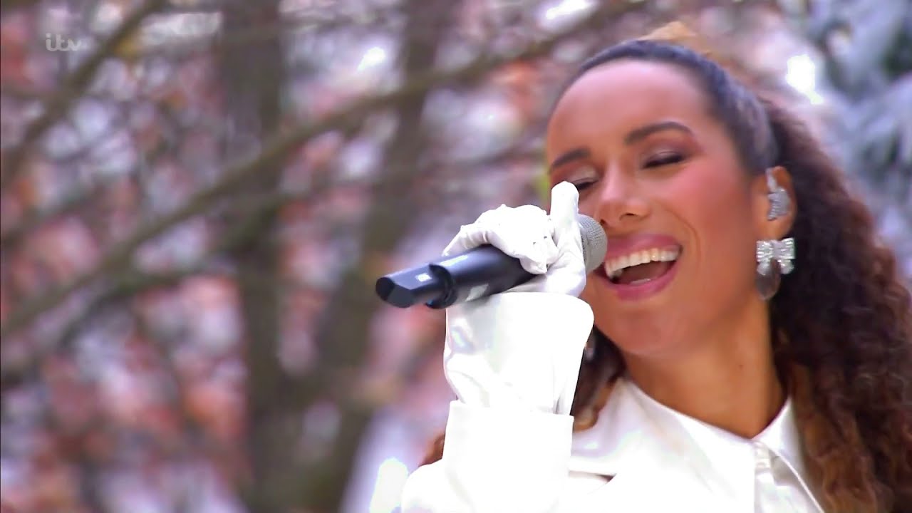 Leona Lewis - One more sleep - live at This Morning ITV 25/12/2021 ...