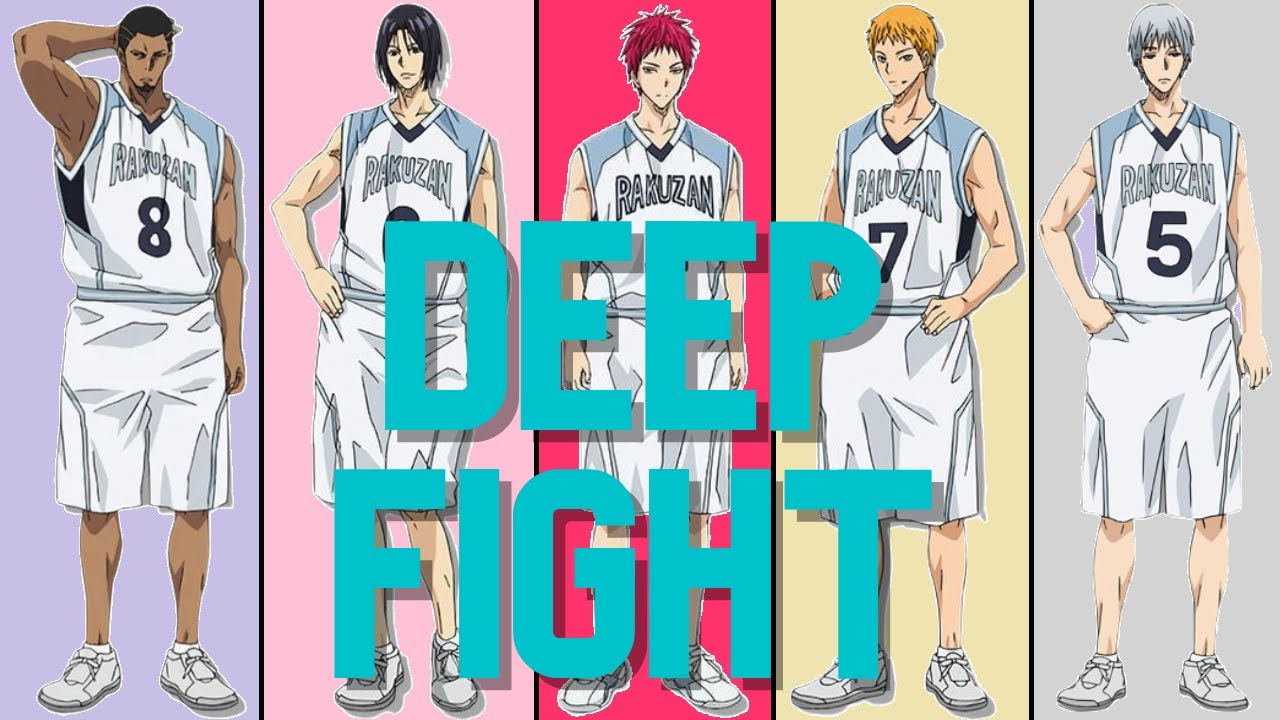 Rakuzan [from Kuroko no Basuke] - DEEP FIGHT (English lyrics) - YouTube