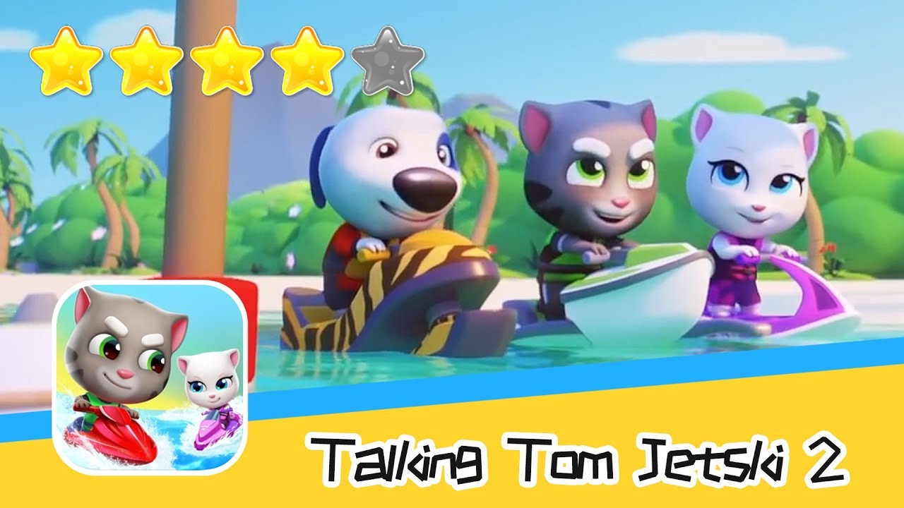 Talking Tom Jetski 2 Tom's Treasure Island Day3 Walkthrough New Game ...