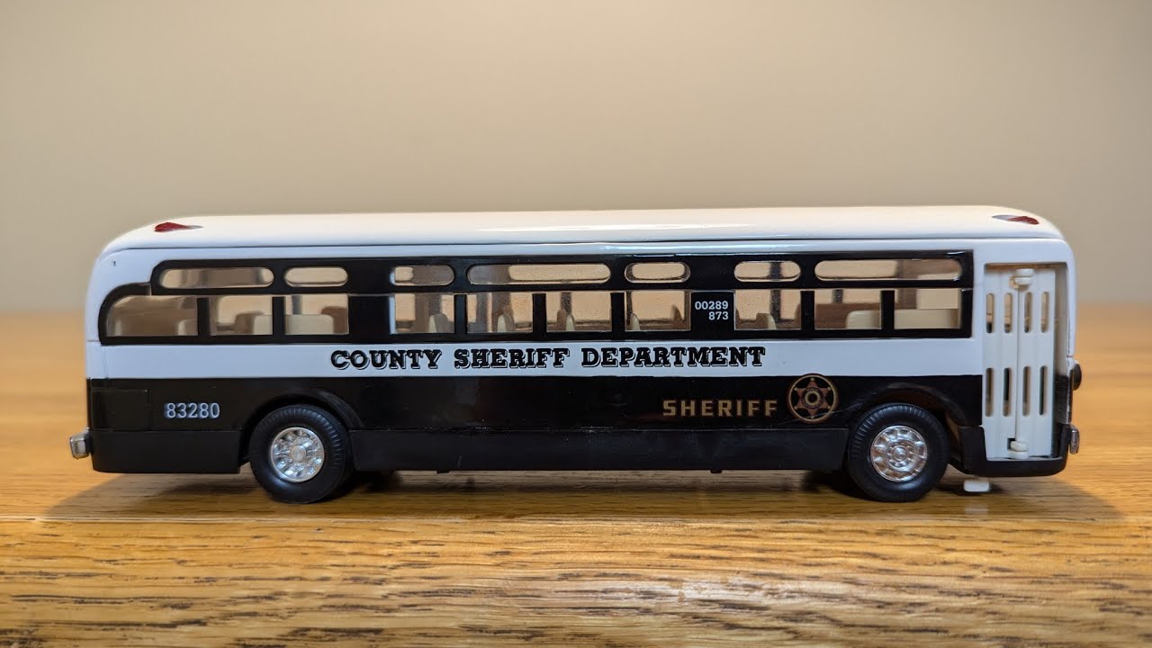 County Sheriff Department bus working features review - YouTube