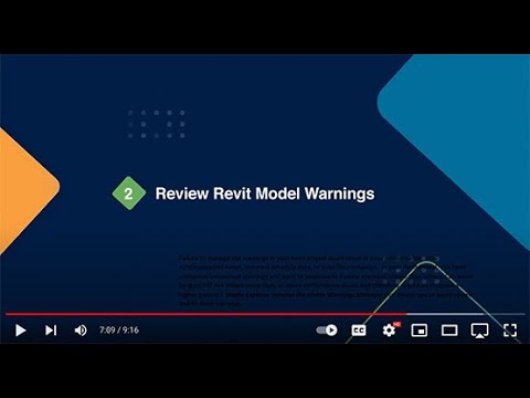 Tip#2: Review Revit Model Warnings - YouTube