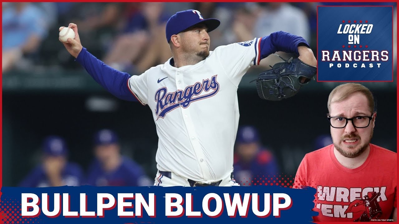 Texas Rangers bullpen soils stellar start from Nathan Eovaldi on ...