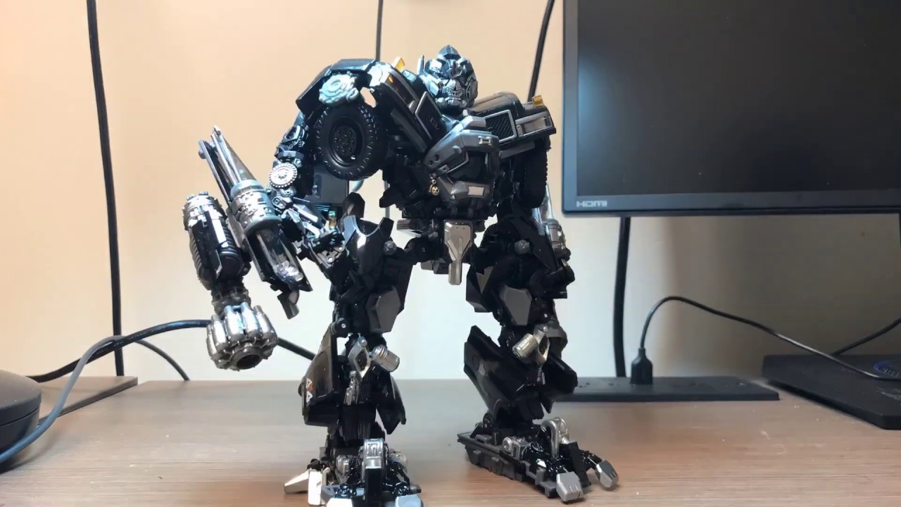 Transformers MPM-06 Ironhide Stop Motion Transformation - YouTube