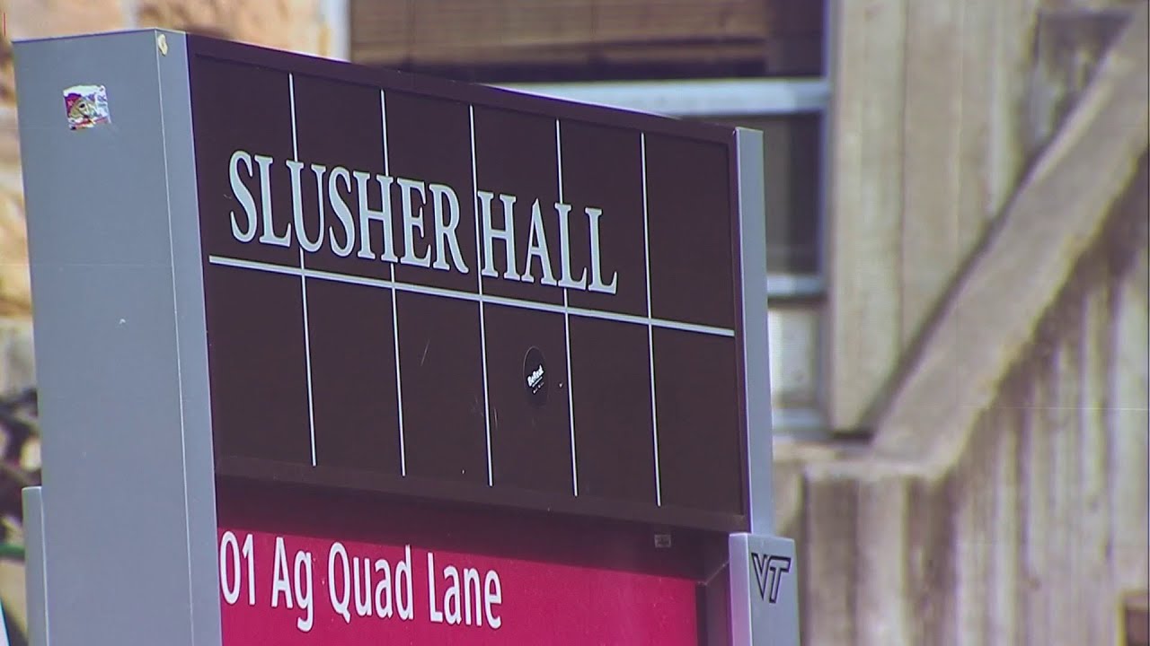 Virginia Tech dorm floods after pipe damage - YouTube
