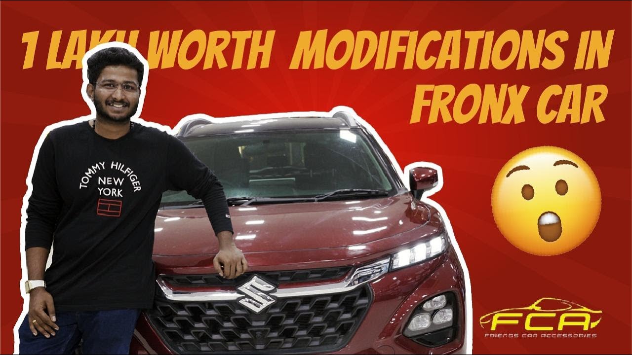 1st Car in Kanyakumari Modified Fronx with Laser Led Projector Fog lamp ...