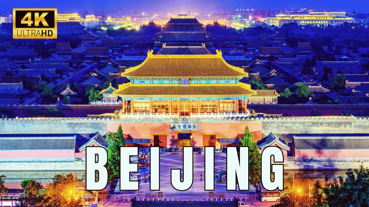Beijing China in 4K UHD 60 FPS By Drone | Scenic 60F - YouTube