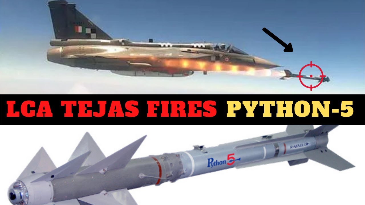 Tejas Fires Python 5 - YouTube
