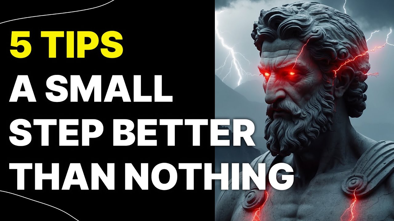 5 Stoic Tips -- What Do Small Steps Do in The Scale of Your Development ...