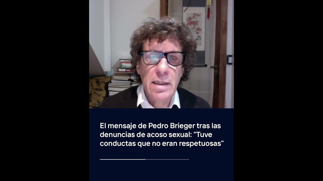 El mensaje de Pedro Brieger tras las denuncias de acoso sexual: “Sé que ...