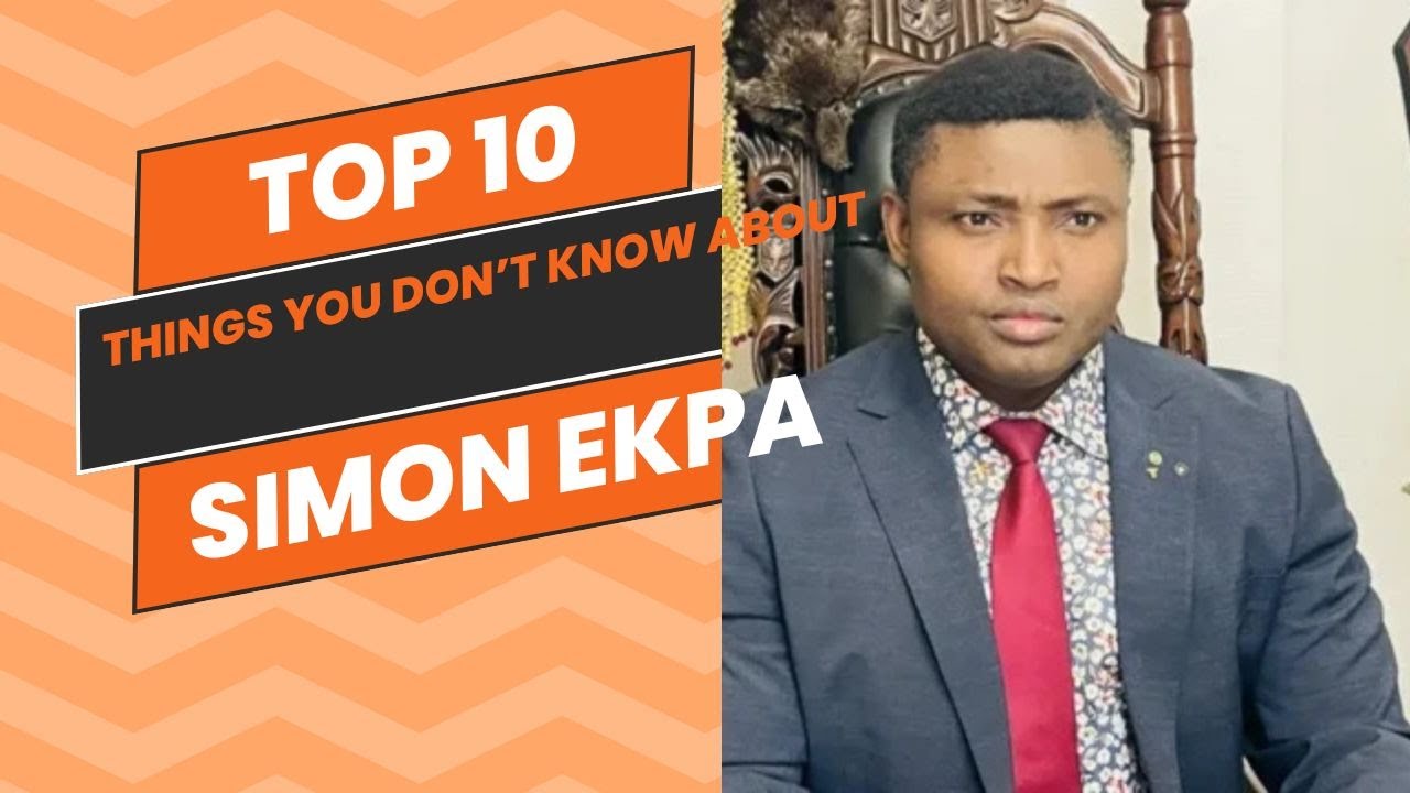 TOP 10 Things You Don't Know About Simon Ekpa ARRESTED Leader Of Biafra Government In Exile ...