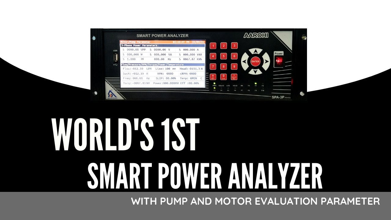 World's 1st SMART POWER ANALYZER | By Aarohi Embedded Systems Pvt. Ltd ...