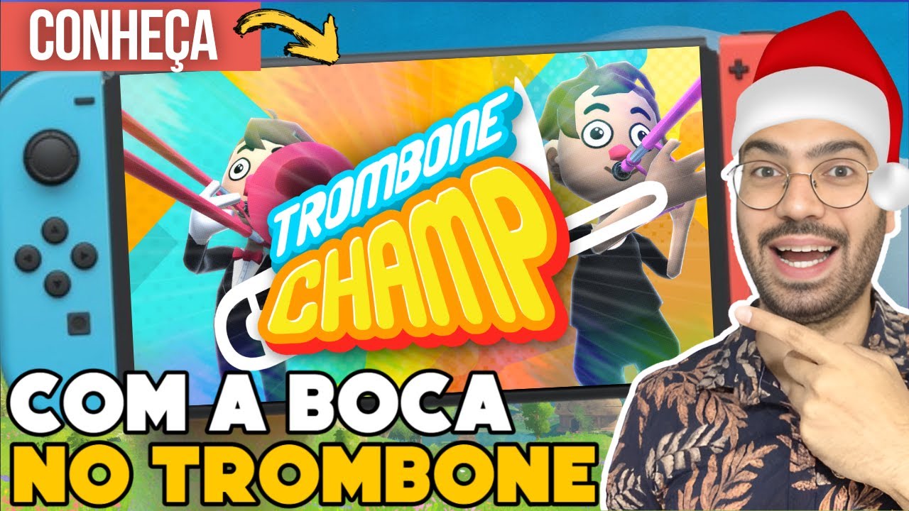 CONFERINDO A GAMEPLAY DE TROMBONE CHAMP PARA NINTENDO SWITCH, OLED ...