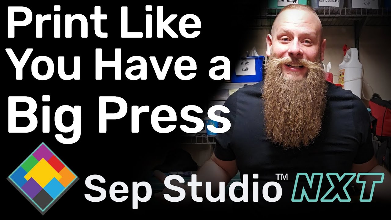 Print Like You Have a Big Press with Separation Studio NXT - YouTube