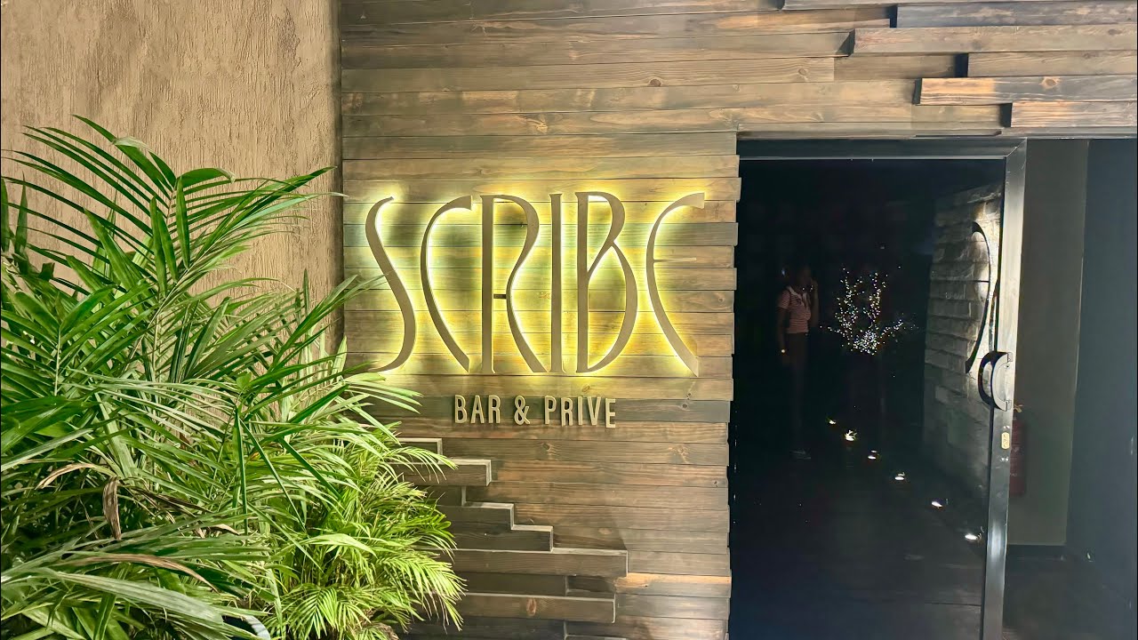 SCRIBE BAR in KINSHASA - YouTube