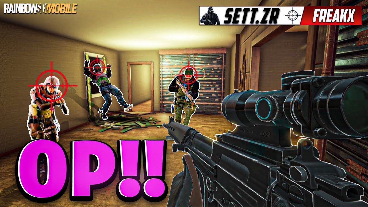 RAINBOW SIX SIEGE MOBILE INTENSE LOBBY GAMEPLAY - YouTube