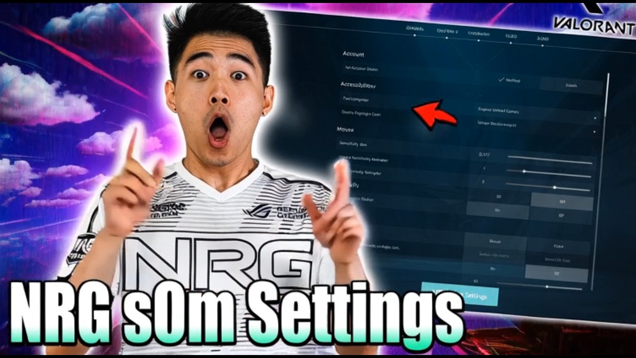 Som Valorant Settings 2025 Revealed: NRG s0m Sens, DPI & Crosshair ...