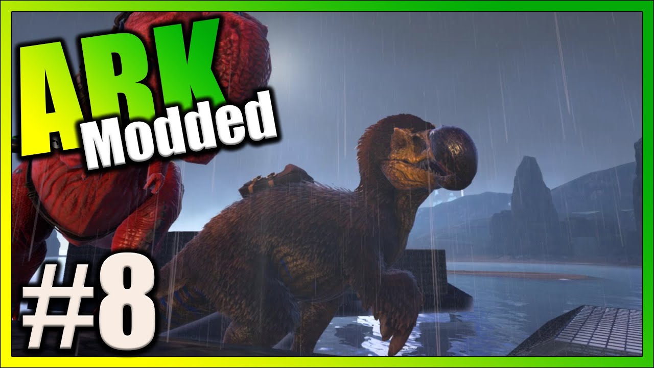 Ark Modded - DODOREX TAME, ALPHA T-REX, SARCO & MEGAPITHECUS WARDEN ...