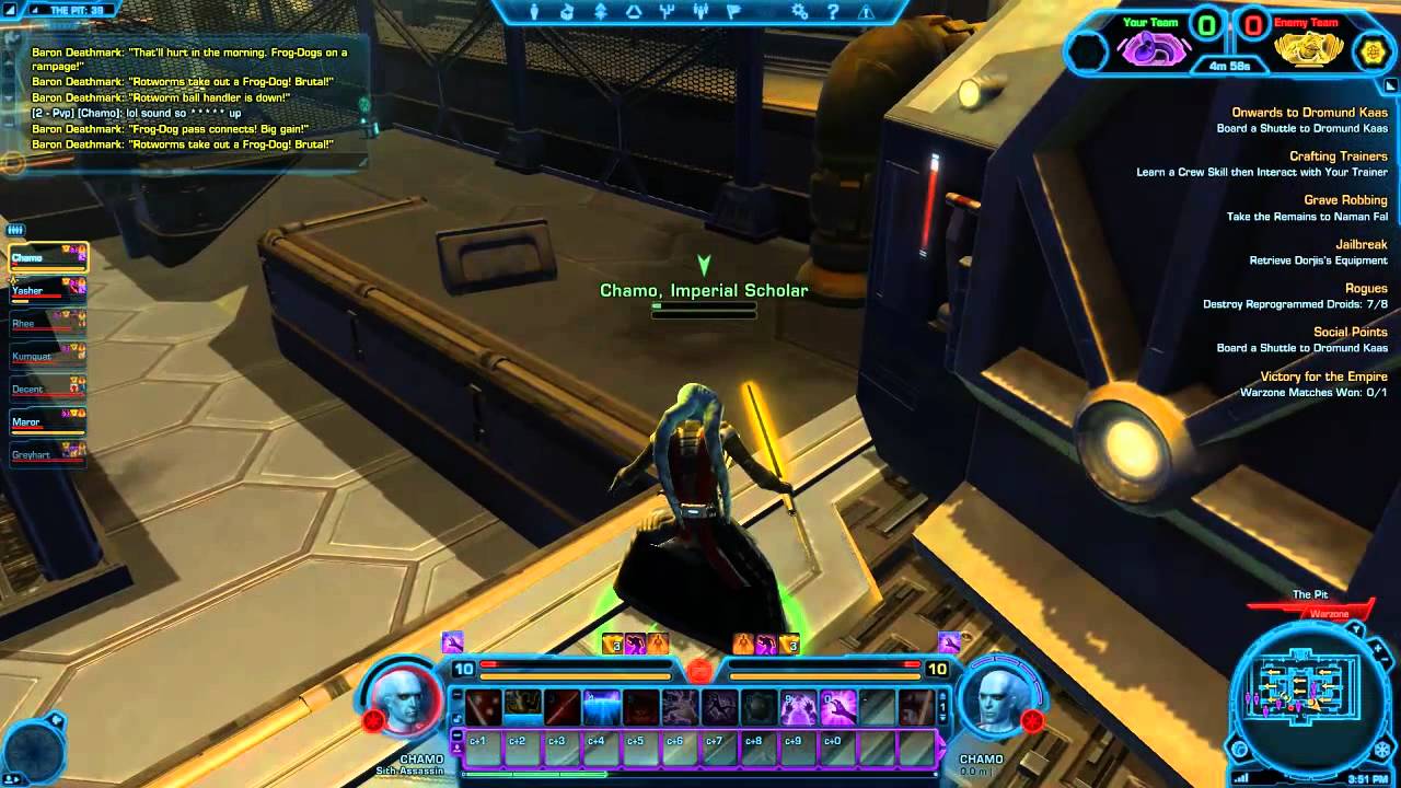 Gameplay Hutball P1 - Star Wars the Old Republic(SWTOR) [HD] - YouTube