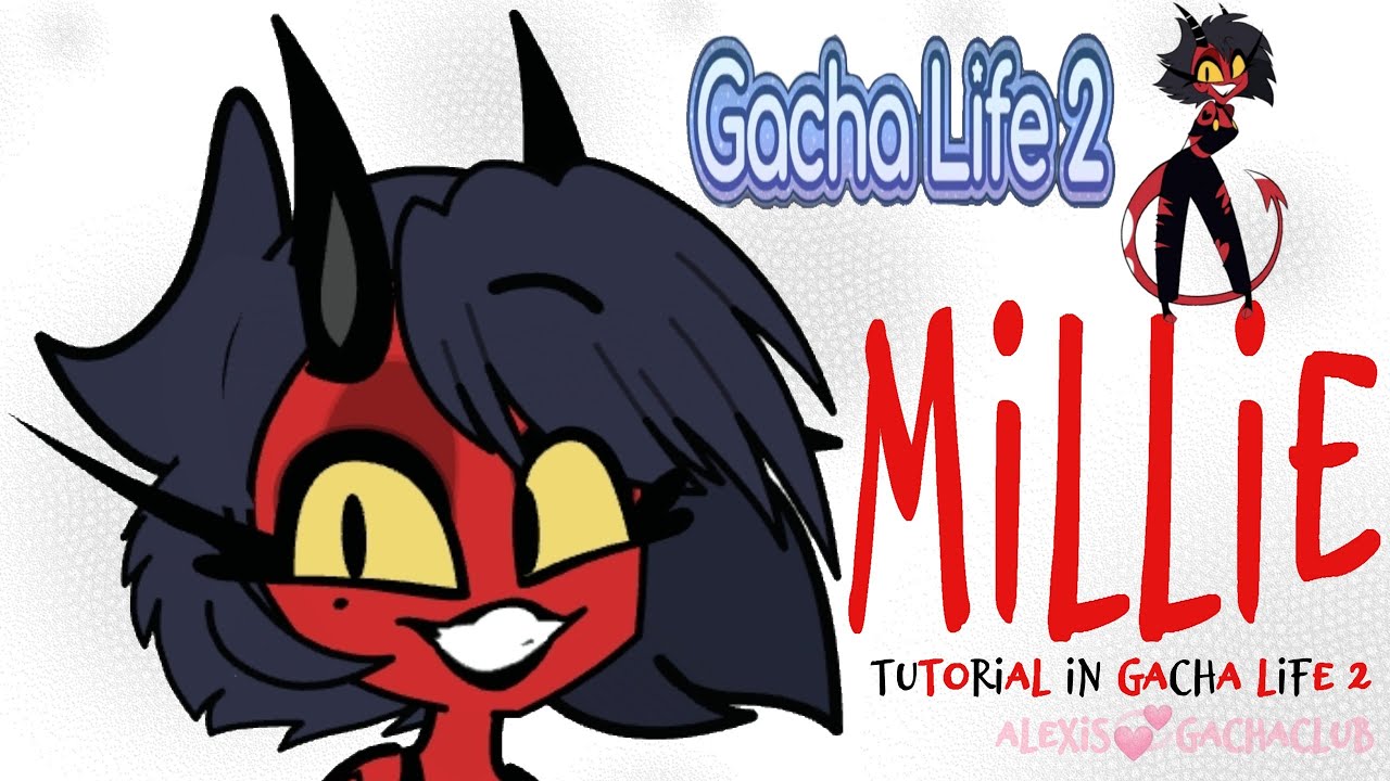 How to make MILLIE (HELLUVA BOSS) in Gacha Life 2 // #helluvaboss # ...
