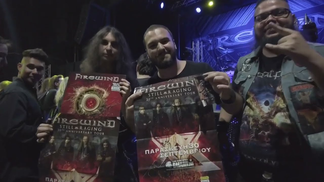 Firewind - Still Raging: 20th anniversary / Live in Athens, GR (video ...