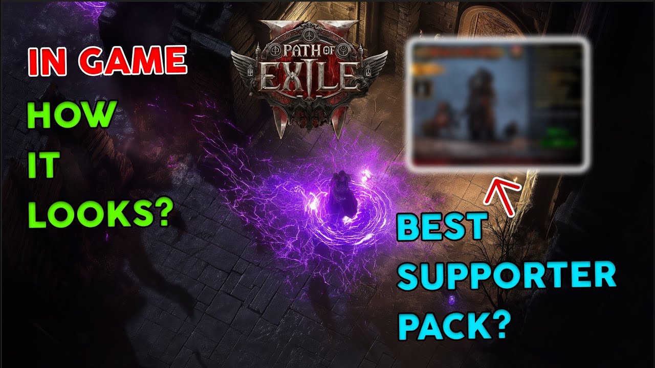 Path of Exile 2 - Best Supporter Pack to buy for 60$? How it looks in ...