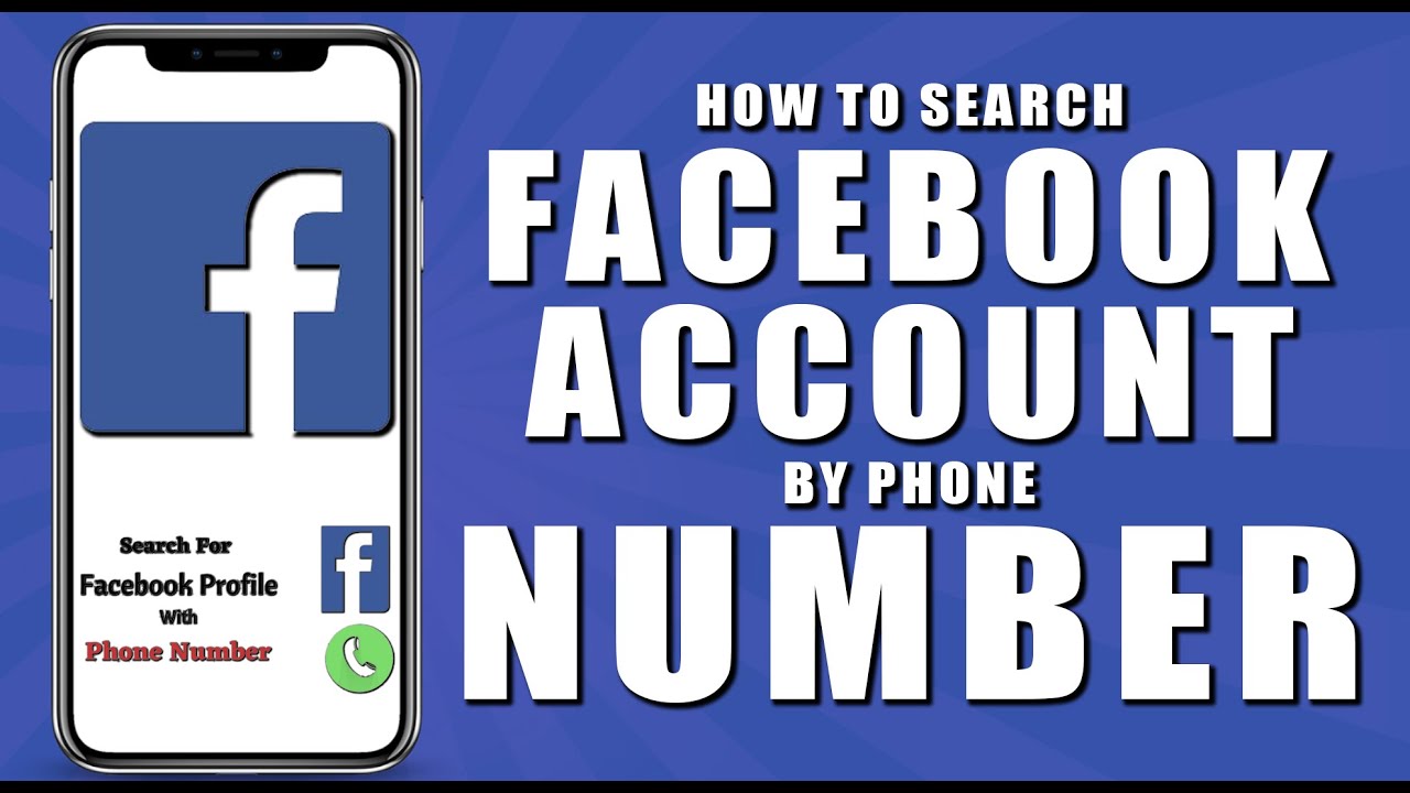 How to search facebook account by phone number (2024) - YouTube