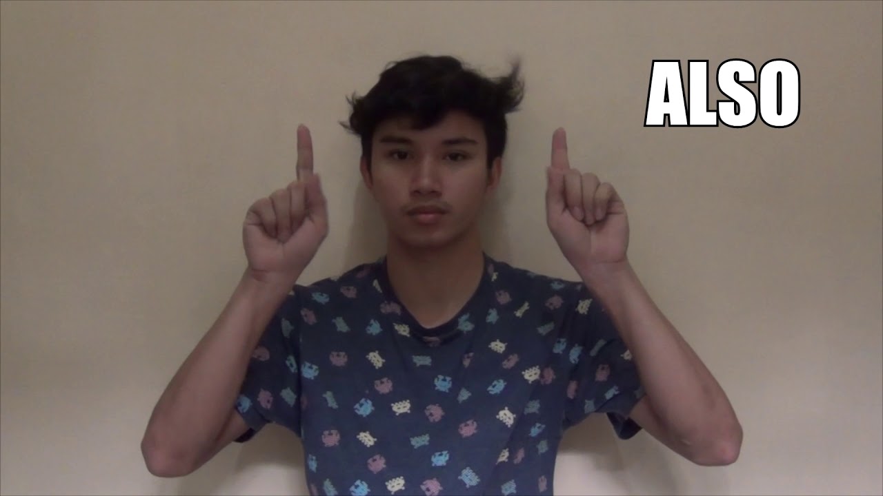 ASL - ALSO - YouTube