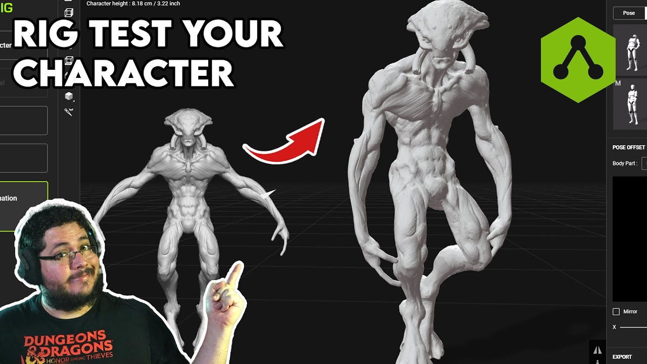 AccuRig: How to Rig and Test Your Characters for Animation and Posing ...