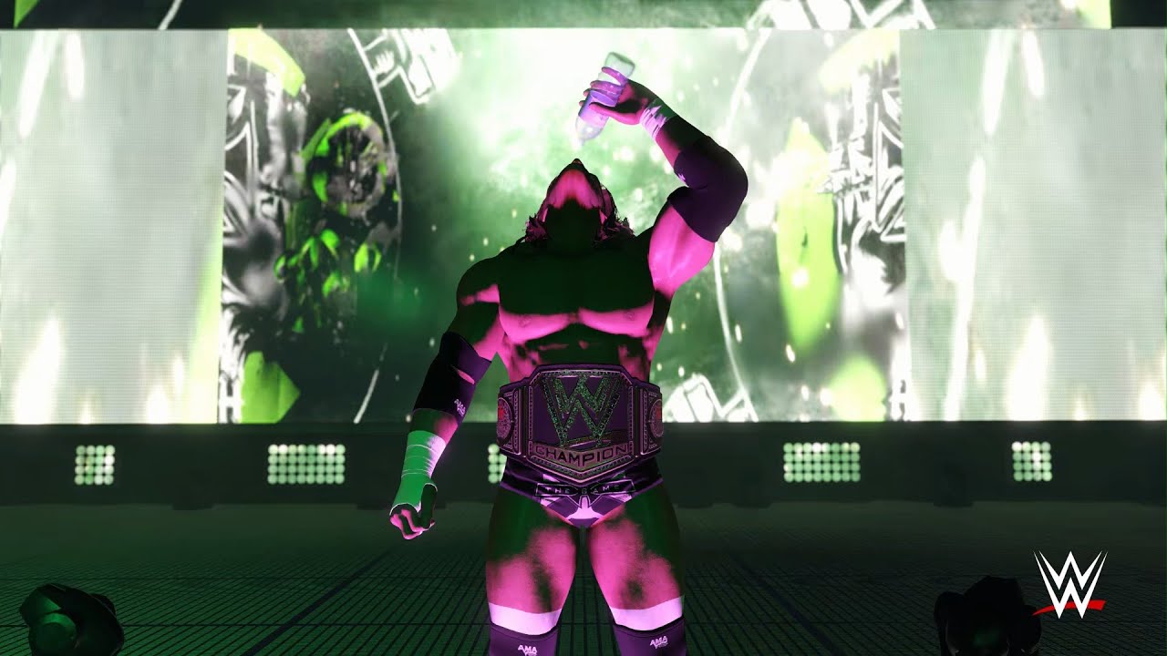 WWE 2K22 GOLDBERG VS HHH 06 - YouTube
