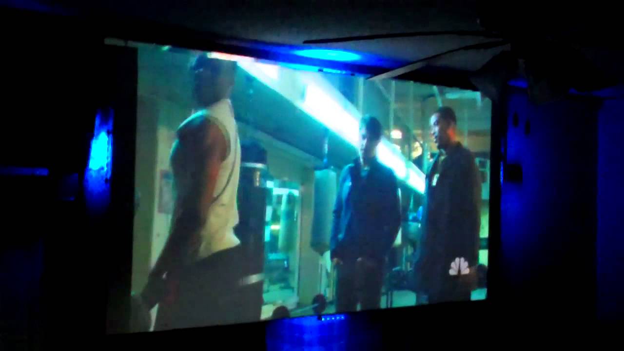 optoma ml500 LED projector home made screen - YouTube