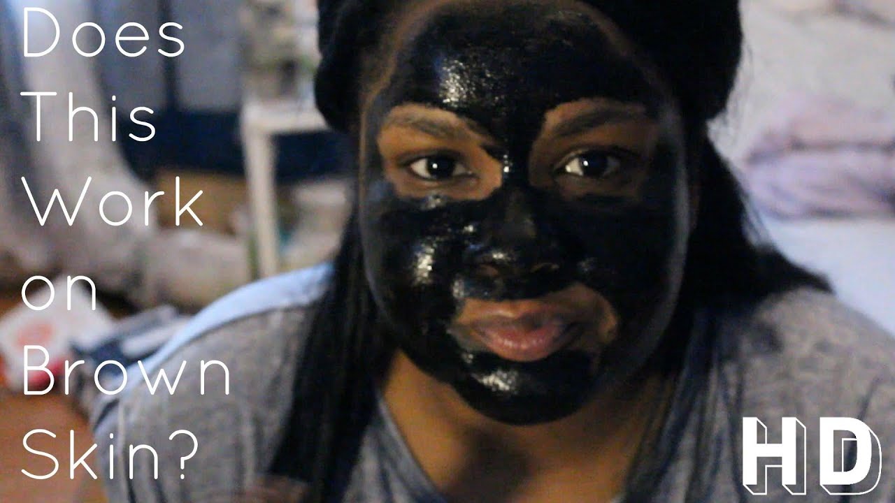 Blackhead Peel Off Face Mask But Does It Work On Brown Skin? - YouTube