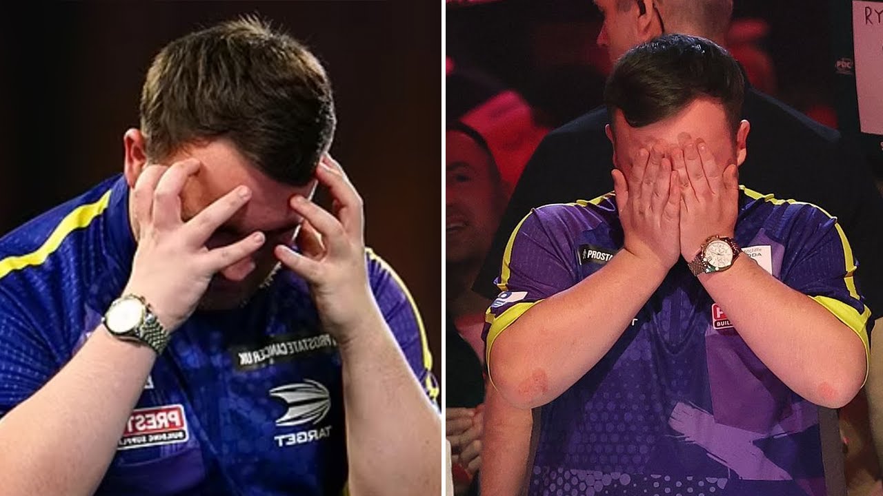 Luke Littler BREAKS DOWN In Tears After Losing World Darts Championship ...