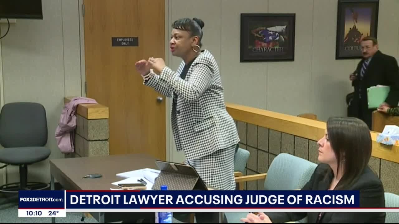 Detroit lawyer accuses West Michigan judge of racism - YouTube