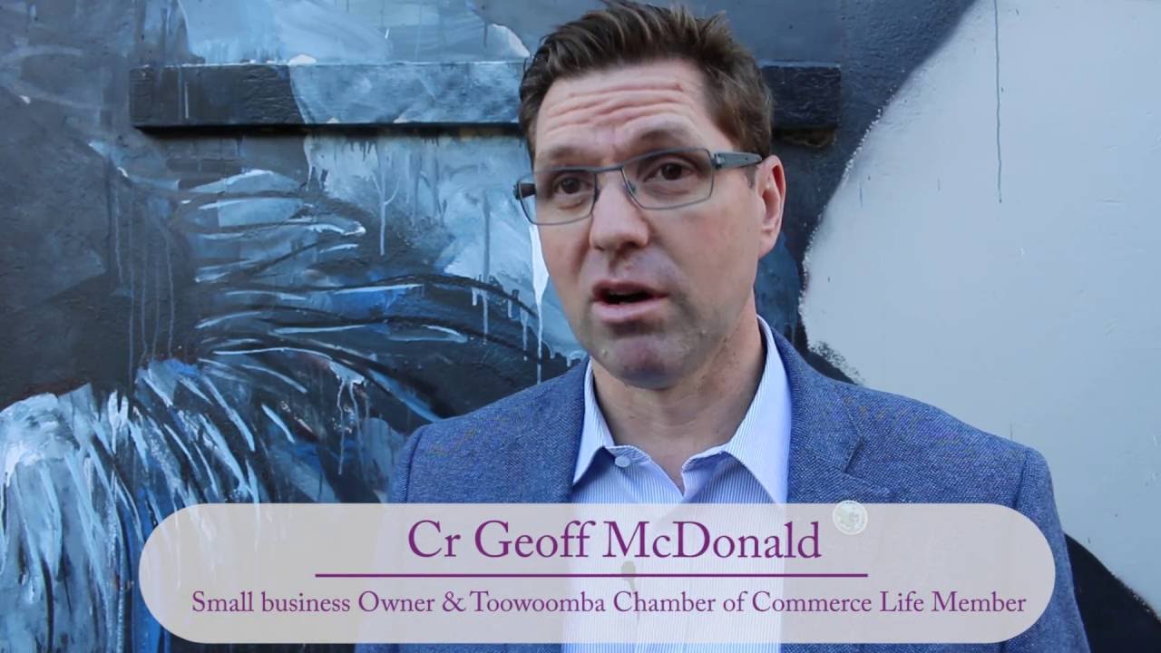 Why join the Chamber? - Cr Geoff McDonald - YouTube