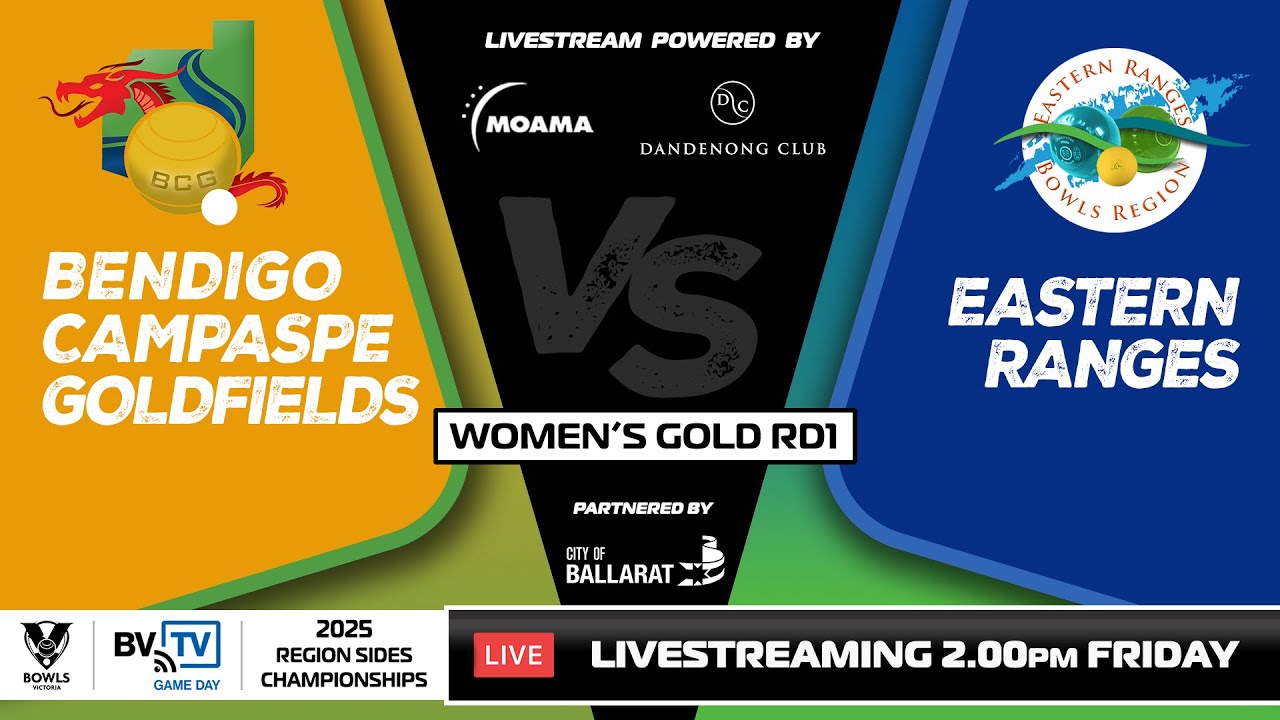 2025 Region Sides | Rd1 - Women | Bendigo Campaspe Goldfields v Eastern ...
