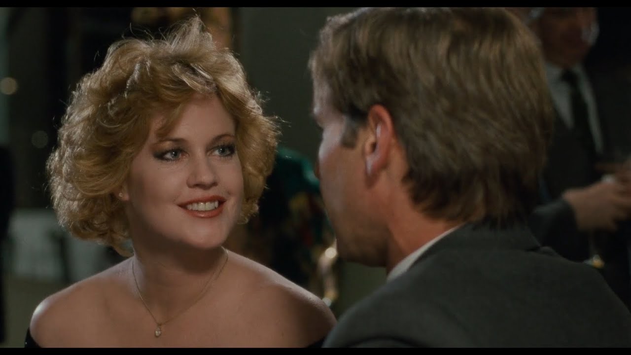 Working Girl (1988) Tess and Jack flirting at the bar scene 1080p HD ...