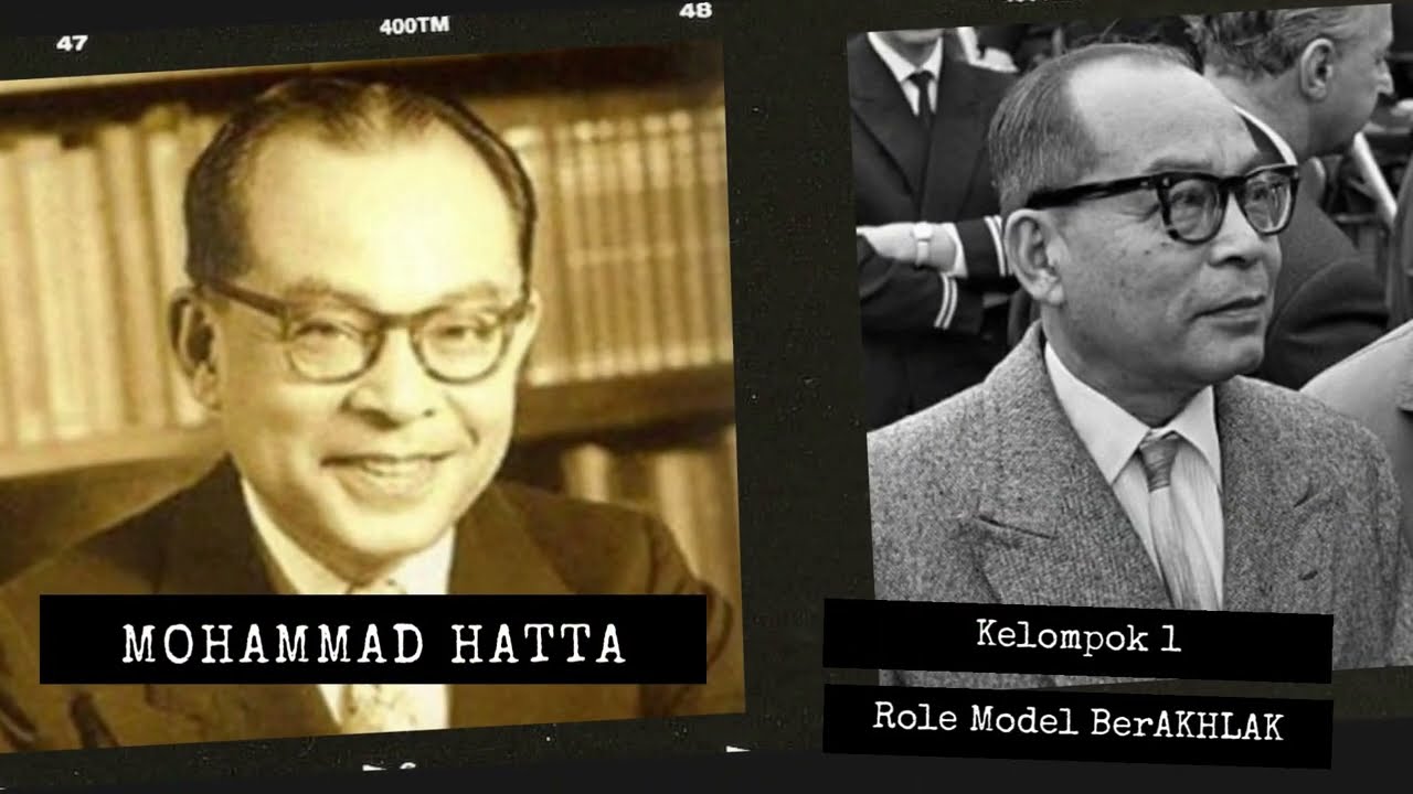 Role Model Tokoh BerAKHLAK - Mohammad Hatta - YouTube