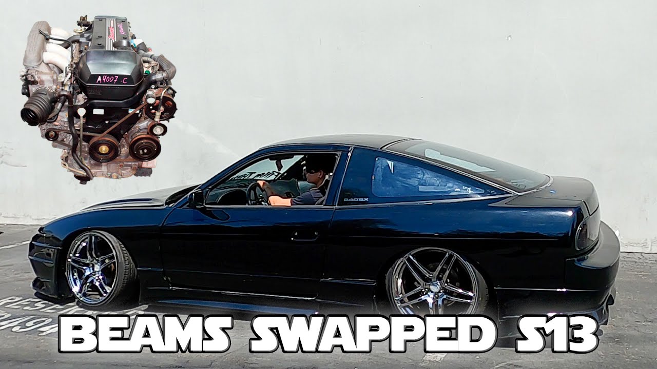 NA Beams Swap in S13 ft. Final Thrill - YouTube