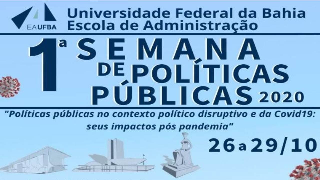 Sessão 1 – Abertura - 1a. Semana de Políticas Públicas da EAUFBA - YouTube