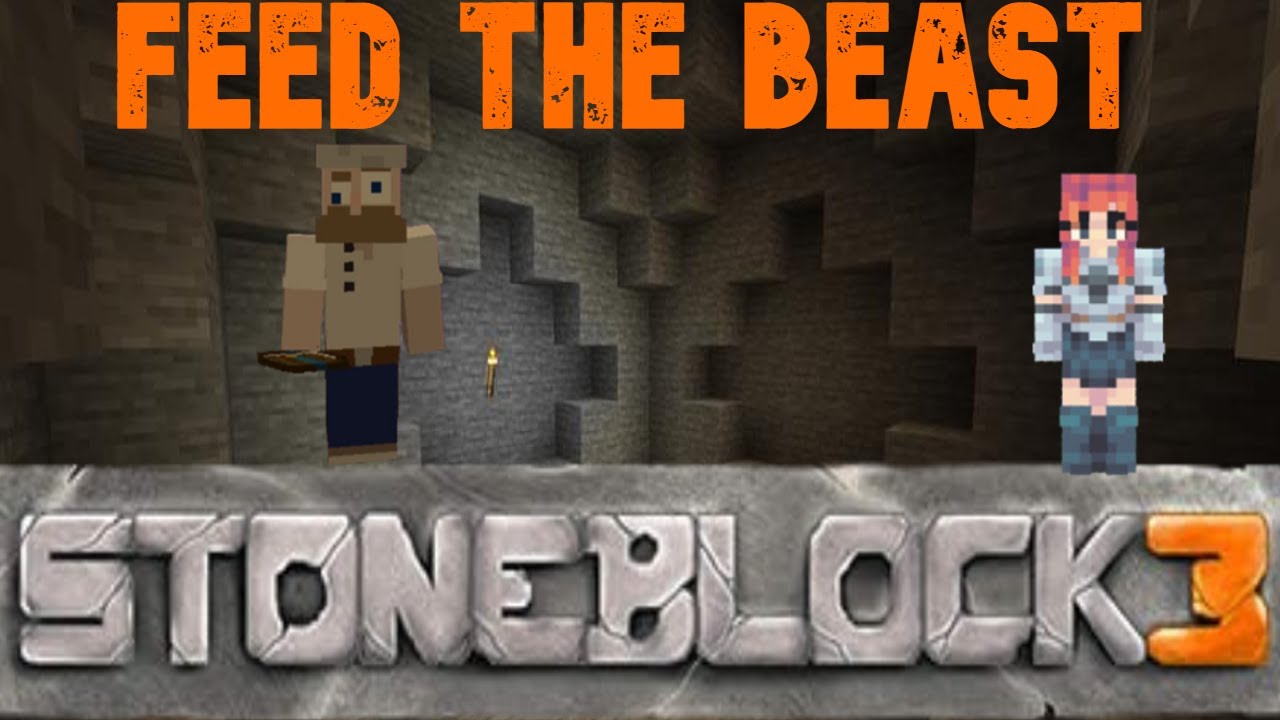 Let's Play Minecraft FTB StoneBlock 3 co-op EP10 (TOO MUCH COBBLE GEN ...