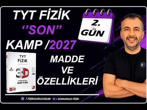 3D VİDEO DESTEKLİ TYT KAMPI 2027 |MDDE VE ÖZELLİKLERİ-1