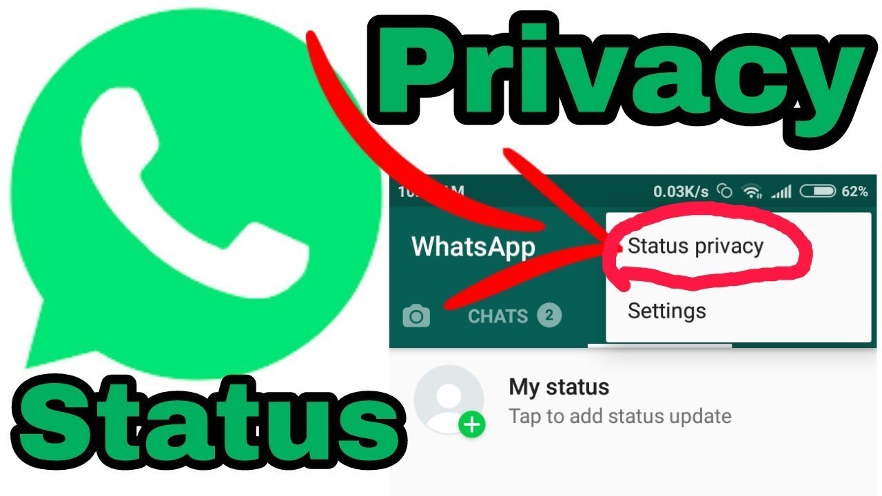 Whatsapp Status Privacy Settings New update #whatsapp #Privecy - YouTube
