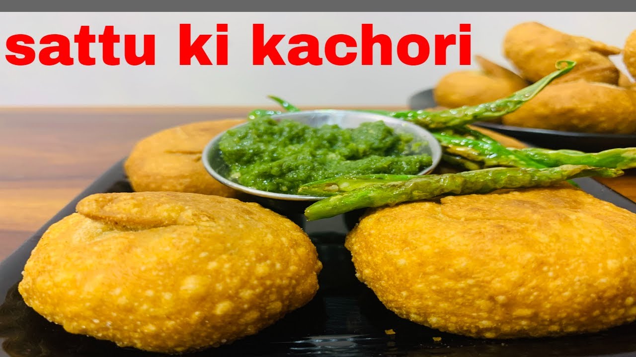 Sattu Ki Kachori | Kachori Recipe | Sattu ki ghathi recipe |Neha's food ...