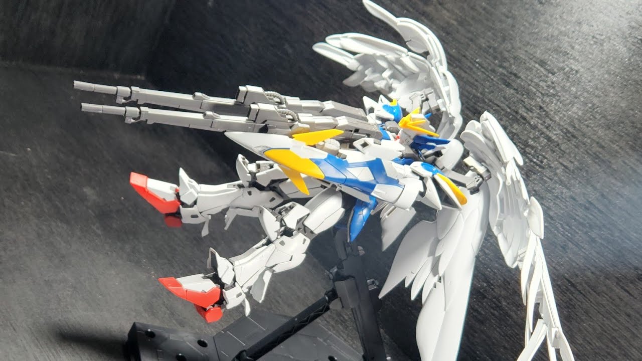 BUILD MG 1/100 mobile suit xxxg-oowo WING GUNDAM ZERO EW" Ver.Ka - YouTube