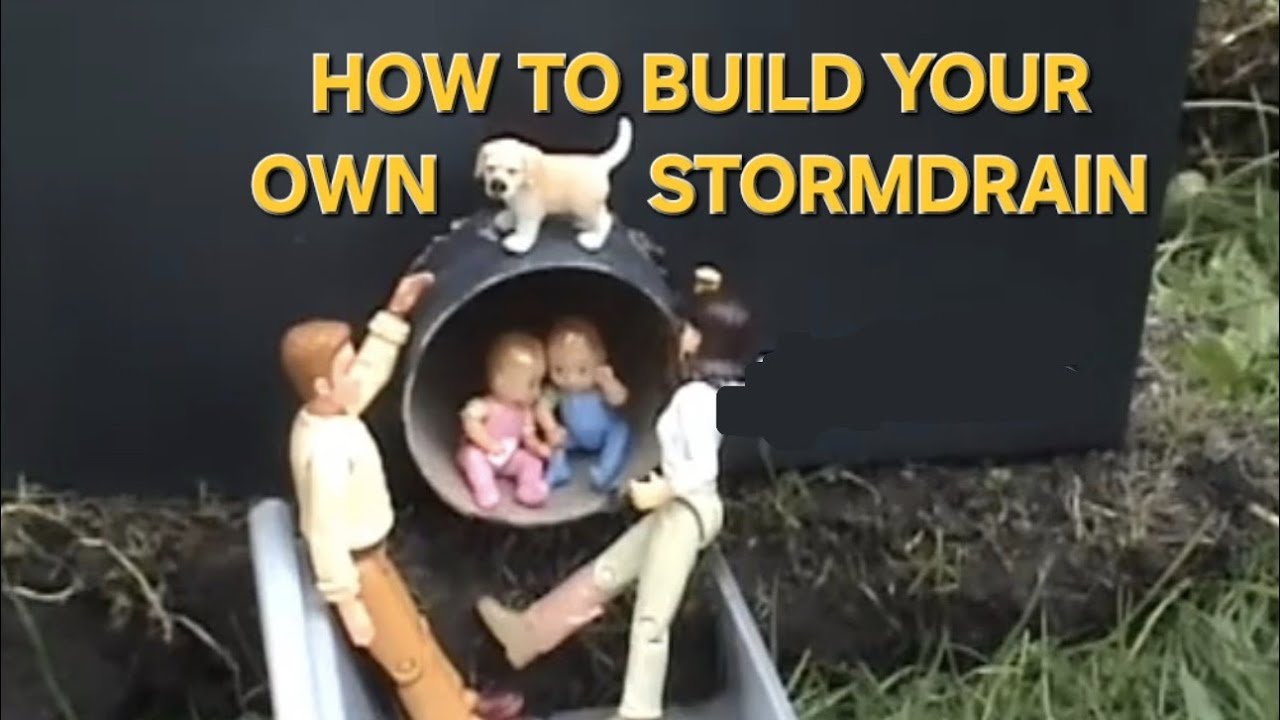 How to build your own drain - YouTube