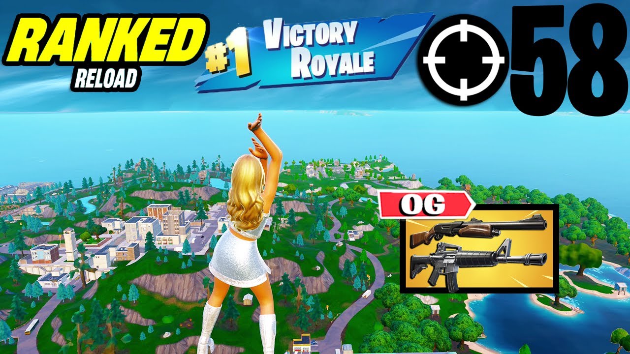 58 Elimination Sensei Vs Squads "Ranked RELOAD” Gameplay Wins (Fortnite ...